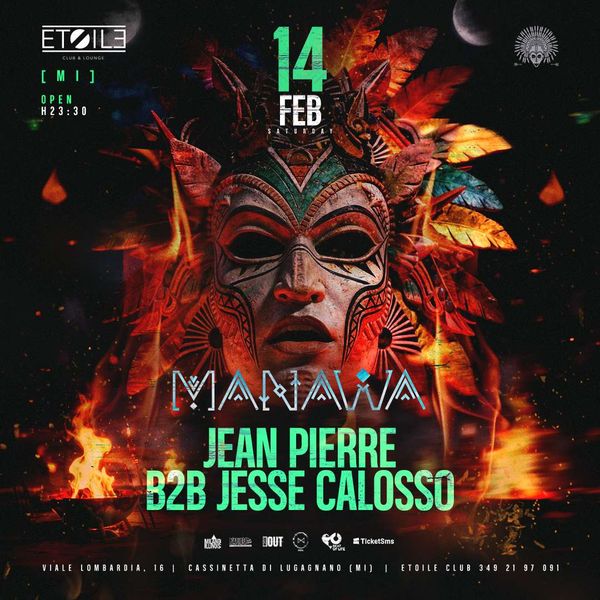 Biglietti Manawa - Jean Pierre B2B Jesse Calosso - Cassinetta di ...