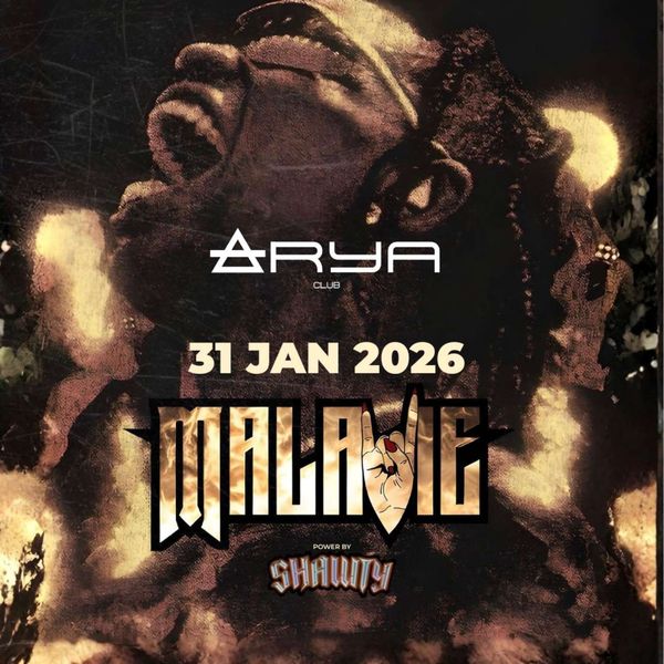 Biglietti Malavie - Udine - ARYA CLUB - 31/01/2026 - TicketSms