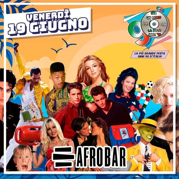 Tickets Sei Un Mito - La Festa Anni 90 - Catania - Afrobar - 19/06/2026 ...